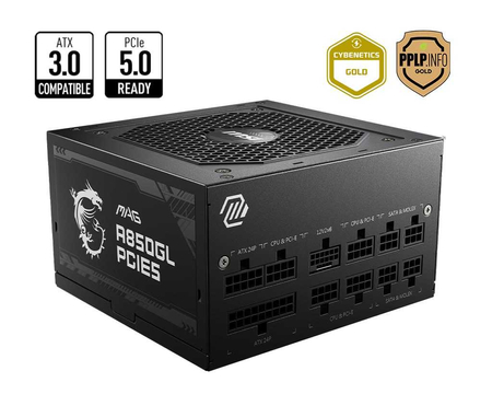 MSI MAG A850GL PCIE5  ATX 3.0  compatible,