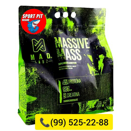 Gainer MASSIVE MASS 4.5кг USA, Гейнер  MASS