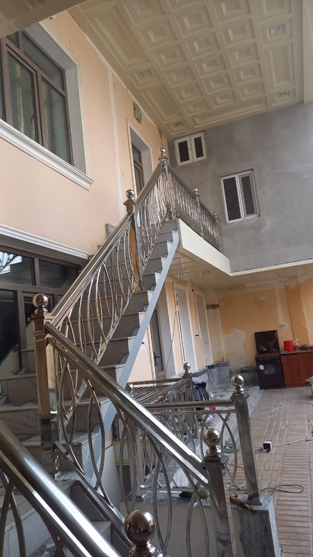 Перила из нержавейки