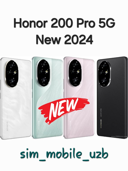 Honor 200 Pro 5G New 2024 Super Skidka+Garantiya+Dastavka
