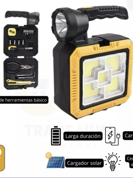 Solar portable lamp moshina uchun.