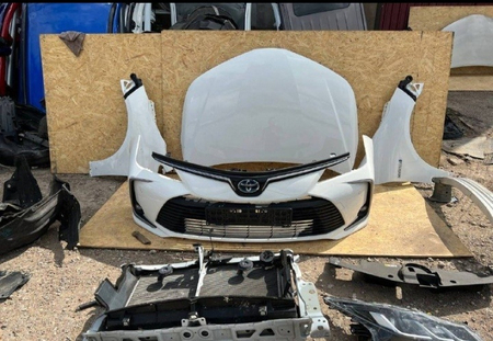 Toyota капот крыло бампер фара телевизор радиатор сборе