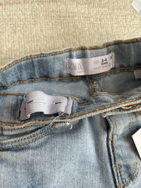 Новые джинсы Zara на девочку
