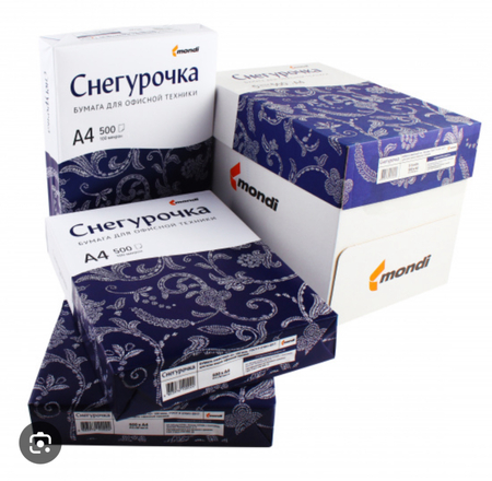 Бумага а4 белая