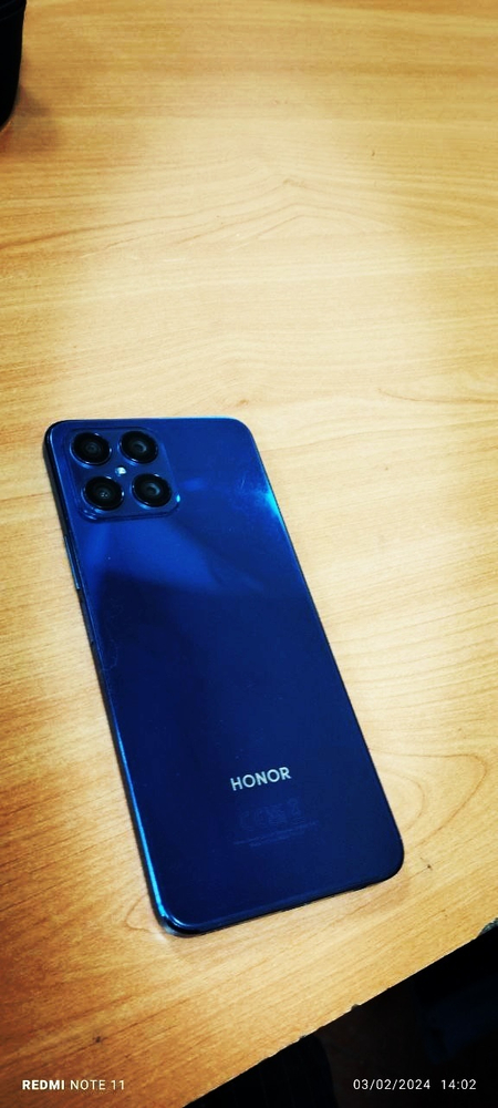 HUAWEI HONOR X8 6+2ga 128 xotira