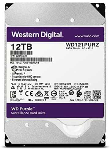 Western Digital 12TB WD Purple, hdd 12ТБ пурпл, 12 ТБ пюрпл