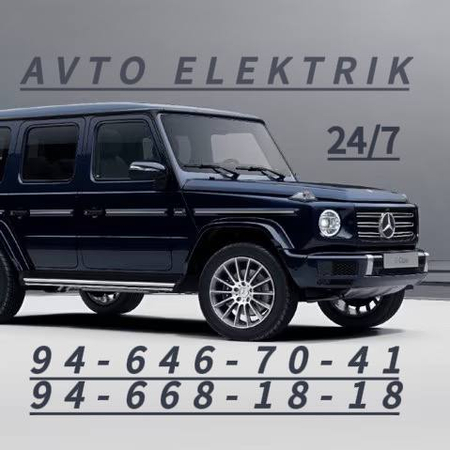 Elektrik xzmati mashina ochish 24 7