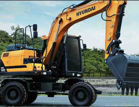 Колёсный экскаватор Hyundai 140 muddatli to'lovga
