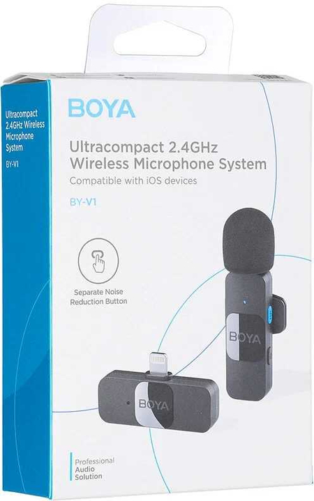 Бюджетный Беспроводная система Boya BY-V1, Lightning