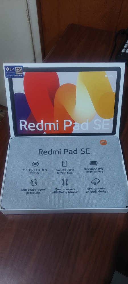 Планшет Redmi Pad SE 8/256GB как новый за 140 у.е!