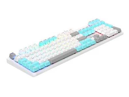 Проводная игровая клавиатура Bloody S510R (ICY WHITE) BLUE SWITCH