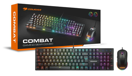 Комплект клавиатура и мышь Cougar Combat