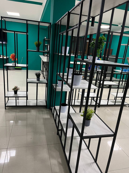 Loft stelajlar siz hohlagan rang va dizayn