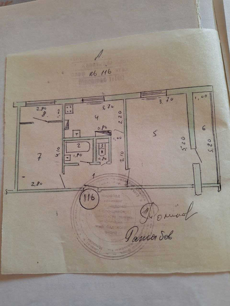 МЕТРО ОЙБЕК Срочно продаётся 2/6/9/60м2 квартира