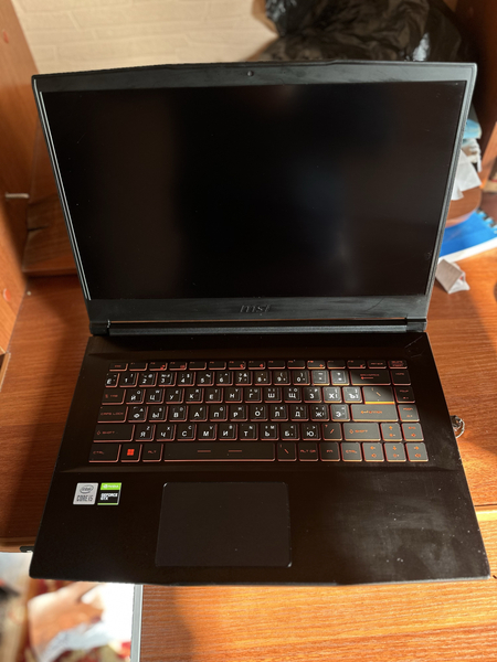 Msi gf63 core 5 holati ideal ustdagi paketi ham olinmagan