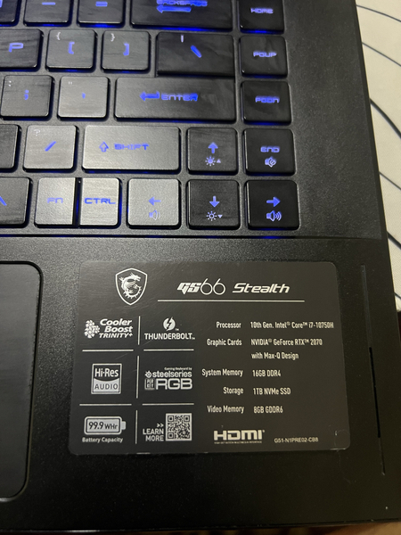 MSI_GS66 Stealth