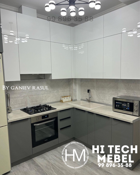 HiTECH Кухонный гарнитур Кухонная мебель ошхона мебел Oshxona mebel