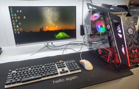Игровой Монтажный компьютер i7 10700 Rtx3060ti