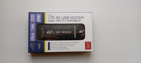 LITE 4G USB MODEM with wi- fi HotSpot