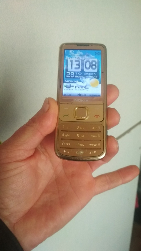 Нокия 6700cl(gold) оригинал