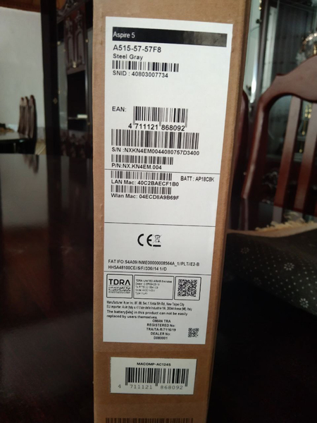 ACER i5-12450H 8/512 15,6