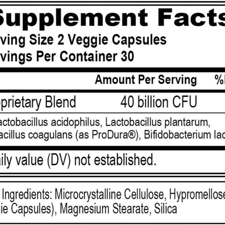 Пробиотик Evlution Nutrition — 60 пробиотических растительных капсул
