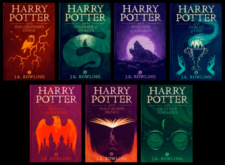 Собрание сочинение о Гарри Поттере!!! Все 7 частей Pottermore edition!