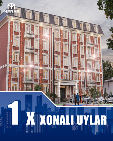 1 xonali uylar boshlangich 100 milion bilan