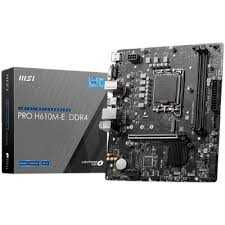 Материнская плата MB MSI PRO H610M-E DDR4 LGA1700
