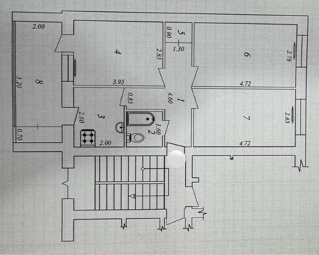 Продам квартиру 3/1/4/70м2 Метро космонавтов  улица Юнуса Раджаби,