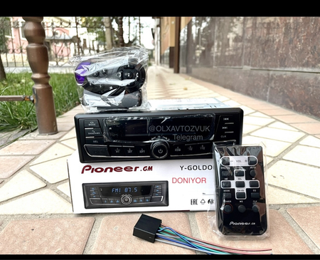 Pioneer mafon yangi madel rul pultli blutus usb aux gentra mini