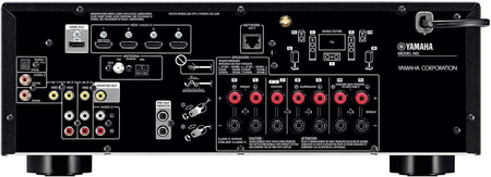 AV Ресивер Yamaha RX-V583BL 7.2-Channel 4K Ultra HD