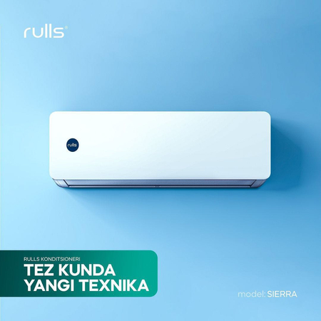 Кондиционер Rulls Sierra DC Inverter / Акция / Доставка / Гарантия /