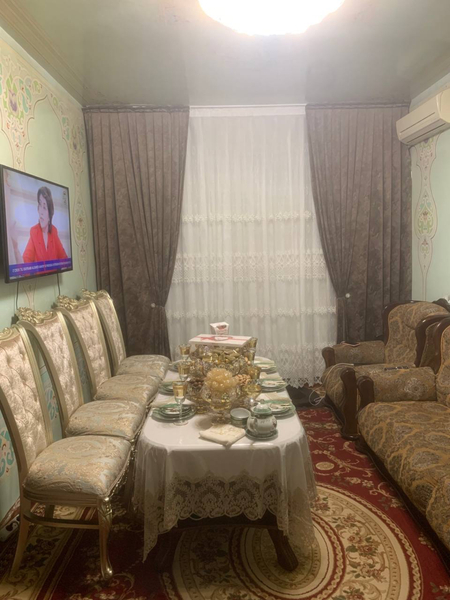 Коракамиш 2/4 да 1 хонали квартира сотилади каракамыш qoraqamish