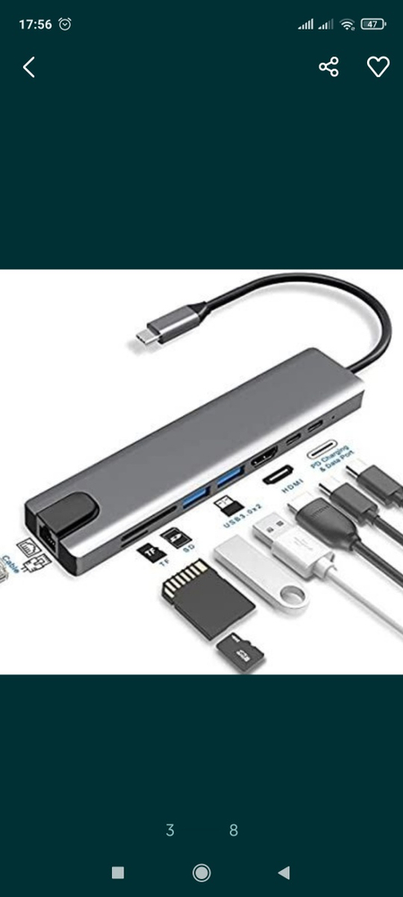 Type - c hub, usb 3.0 / 4 port