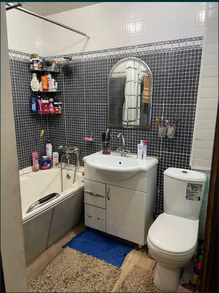 ШРуставели  2/4/4 Кирпичный Балкон 2*6м² Общ пл 50м² +Мебель +Техника
