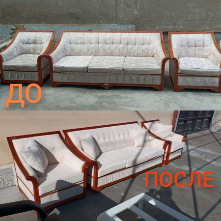 Реставрация мягкая мебель