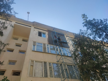 Утепление стен, фасадов.