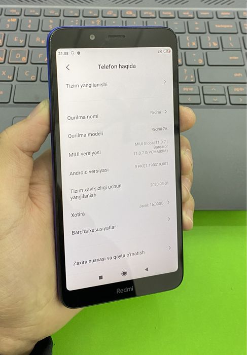 Redmi 7a sotiladi