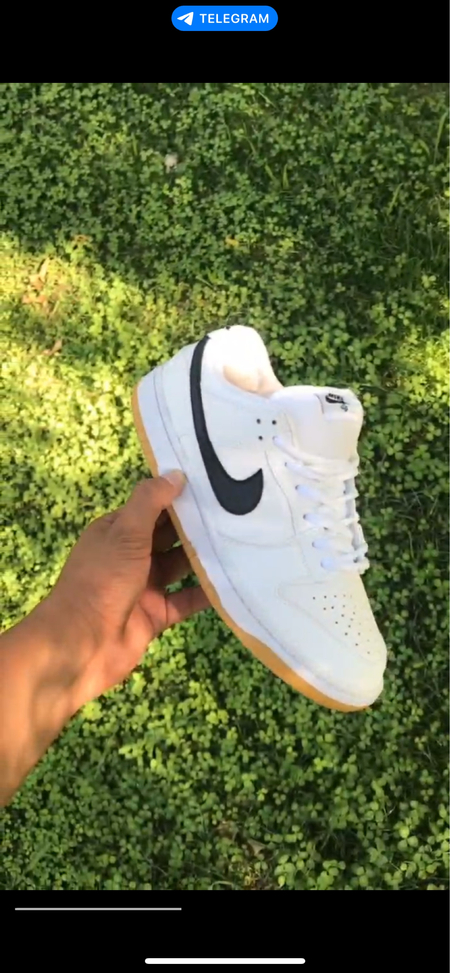 Nike Dunk Sb Low White Gum