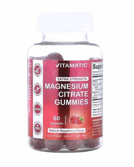 Magnesium Citrate Gummies 60 gummies