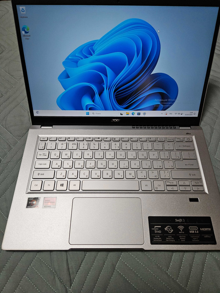 ноутбук Acer Swift 3 Ryzen 5 5500U 8/512GB