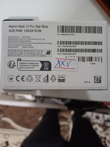 Redmi not 12 pro