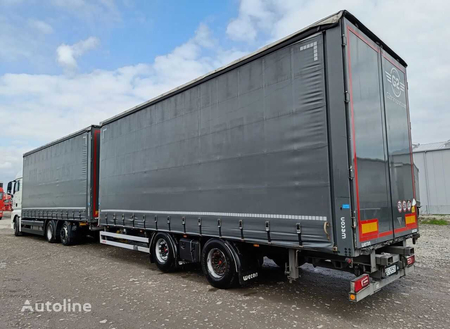 MAN TGX 26.460 XLX + прицеп штора