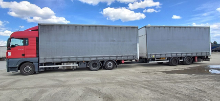 MAN TGX паравоз + прицеп  Сотилади