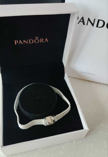 Новый из серебра S925 браслет Pandora змейка
