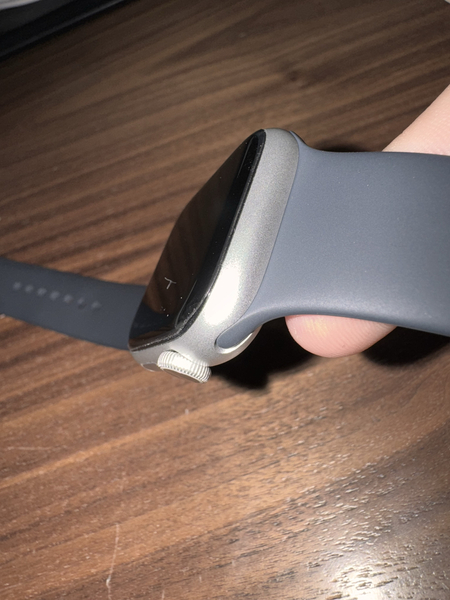 Apple Watch 9, Silver, 45 mm в идеальном состоянии