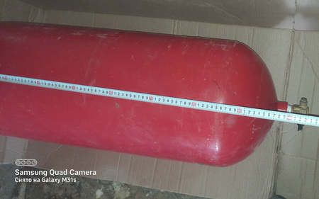 Метан темир газ баллон 80талик