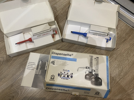 * дозаторы для химии Brand Dispensette S, Analog, 1-10 мл, с клапаном