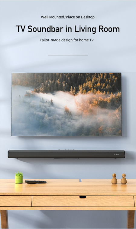 awei Y999 Soundbar Stereo Speaker 50W TV Home Theater